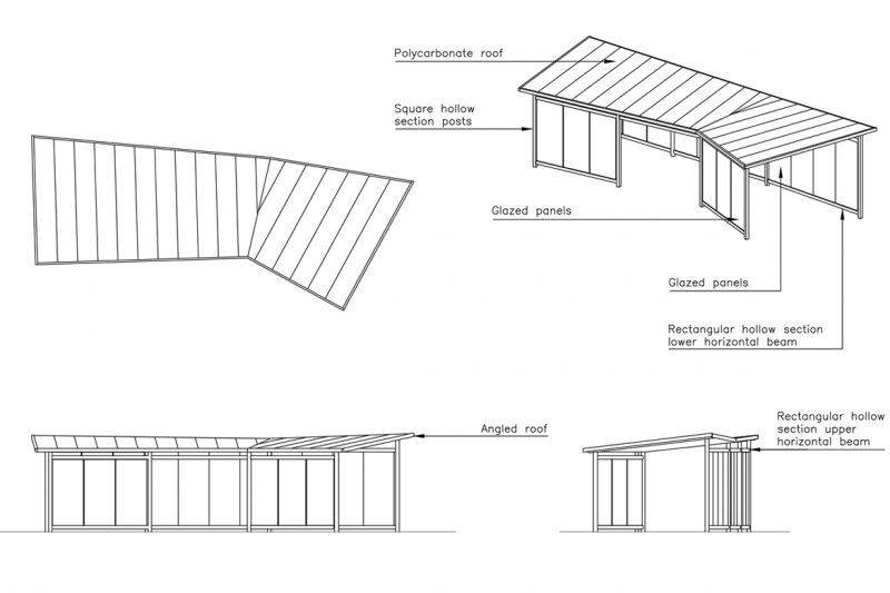 Bus Interchange Canopy – 3D-Smith